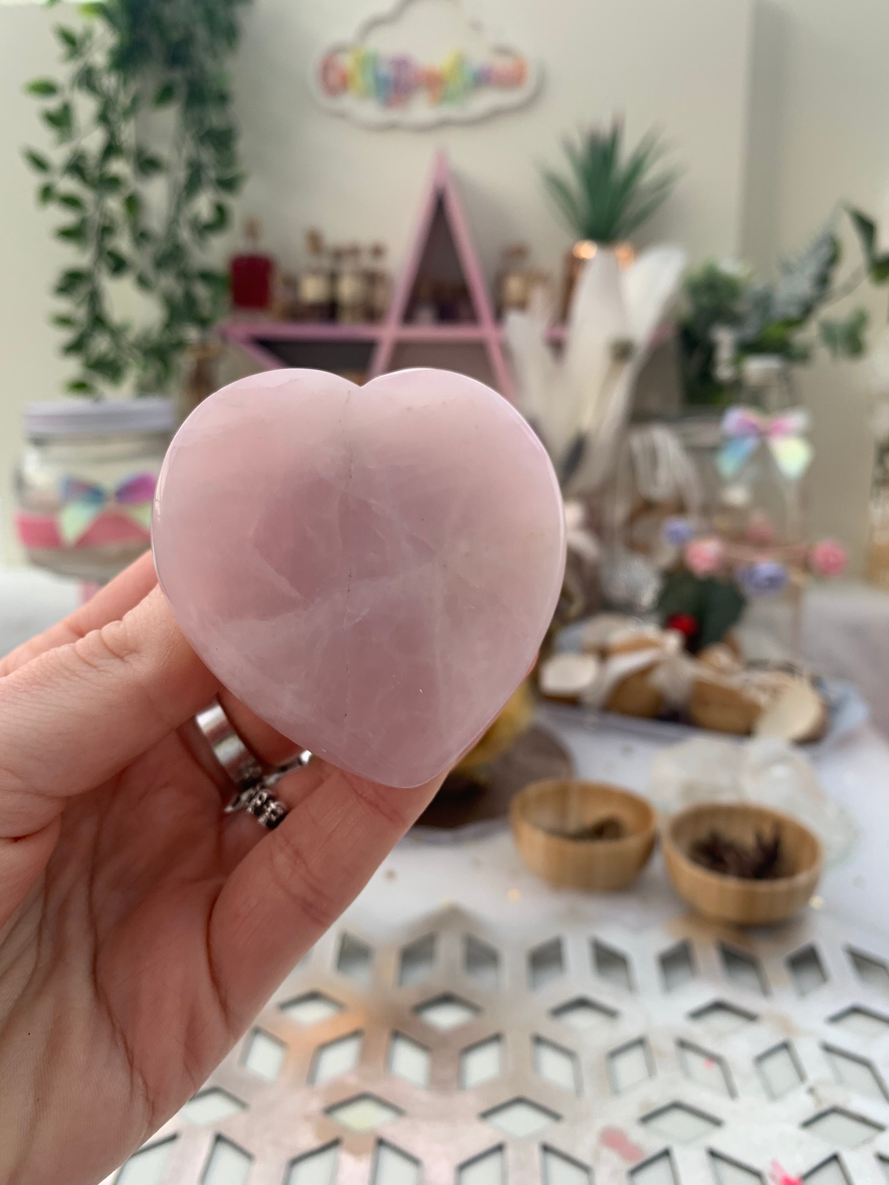 Rose Quartz Heart Phone Pop – Dolly Daydreams
